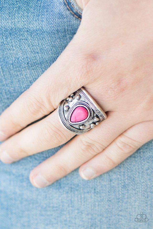 Paparazzi "Sonoran Sands" Pink Ring
