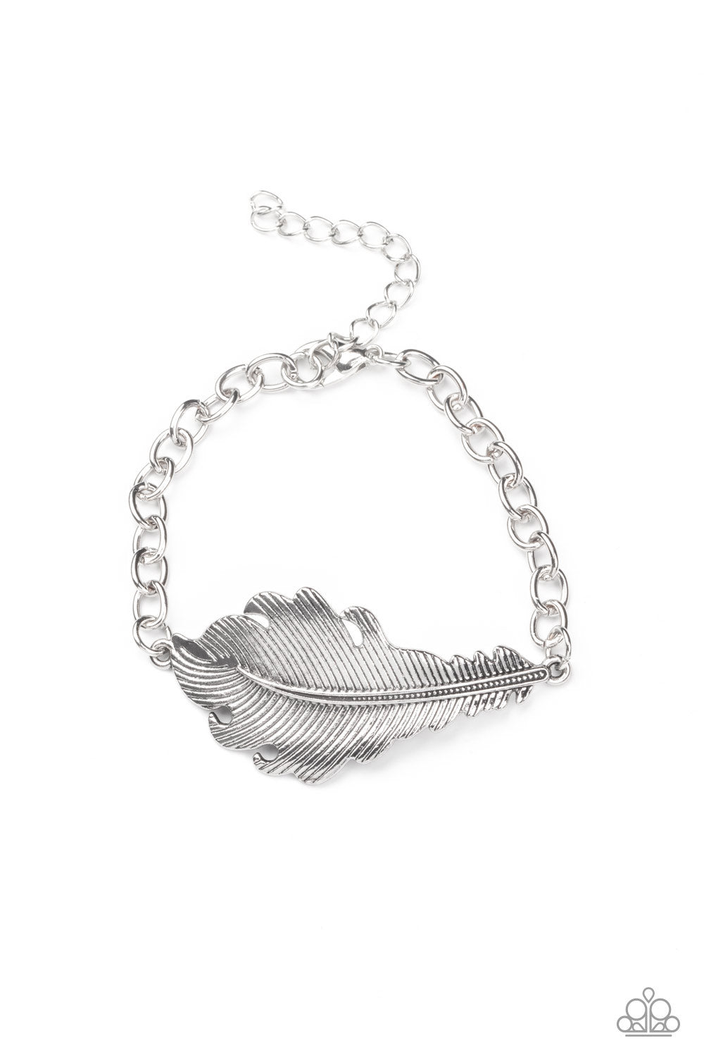Paparazzi "Rustic Roost" Silver Bracelet