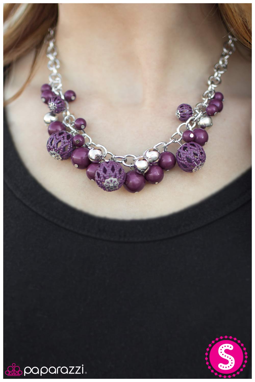 Paparazzi "The Louvre - Purple" necklace